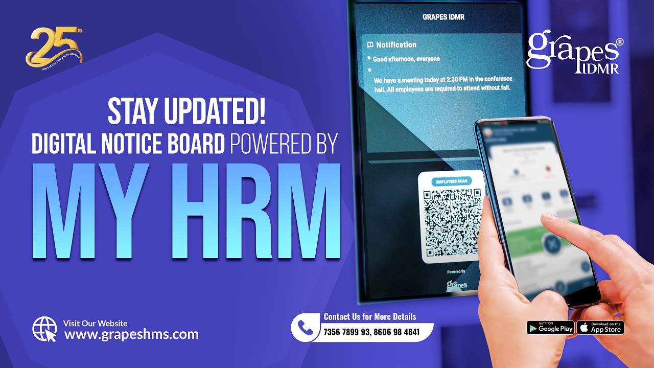 Stay Updated! Digital Notice Board Powered by My HRM - YouTube
