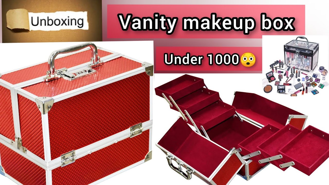 VANITY BOX UNBOXING & REVIEW/AMAZON VANITY BOX/UNDER RS.1000/HONEST ...