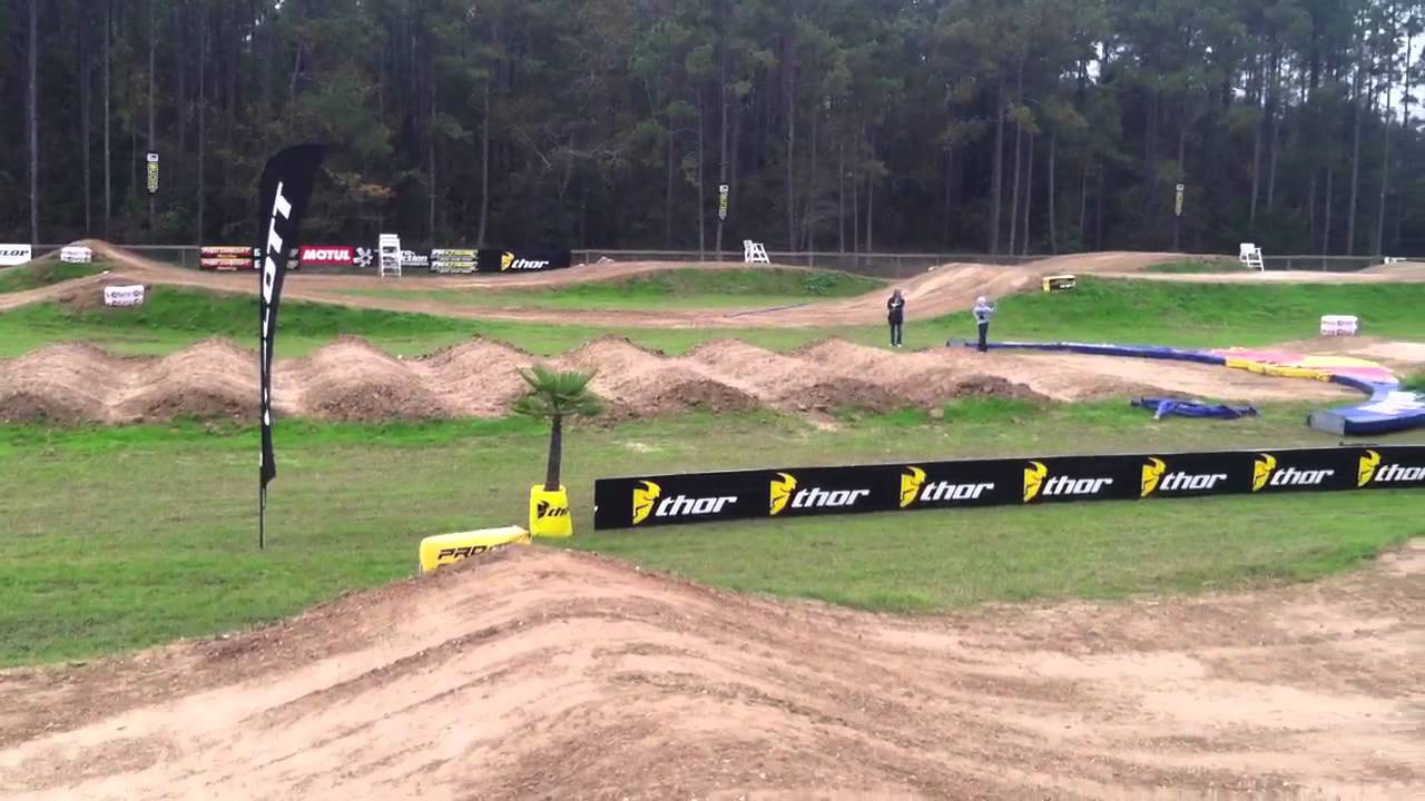2012 Mini O's Supercross track preview - YouTube