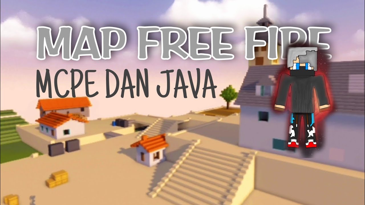MAP FF DI MINECRAFT MCPE DAN JAVA - YouTube