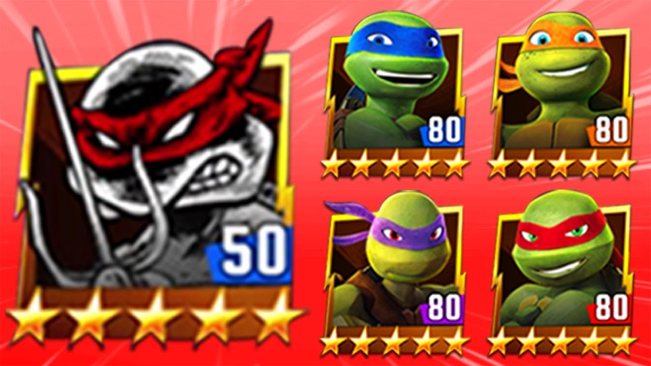 TMNT Legends Raph Original, Leo, Mikey, Donnie, Raph - YouTube