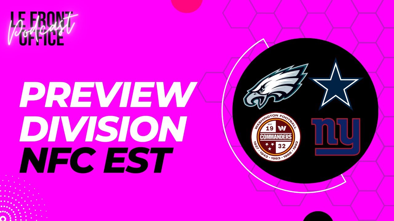 Preview Division NFL 2023 - NFC Est - Le Front Office - YouTube