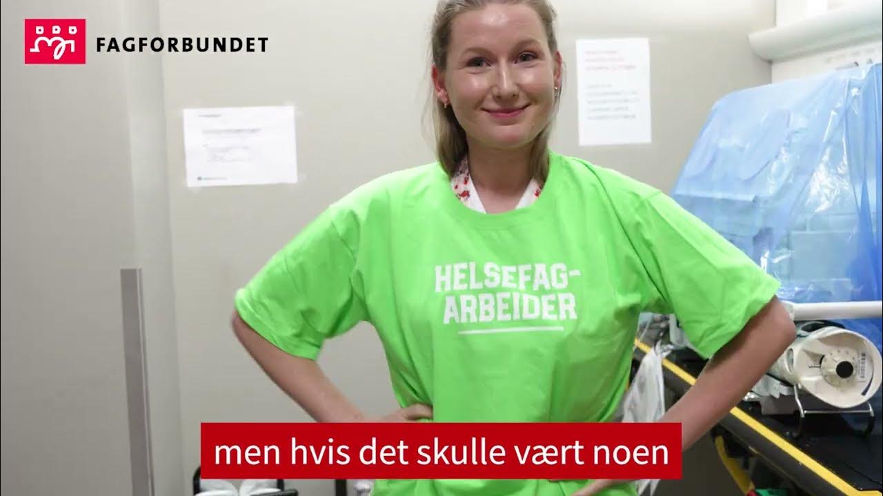 Helsefagarbeider: Hele laget skal ha økt lønn! - YouTube