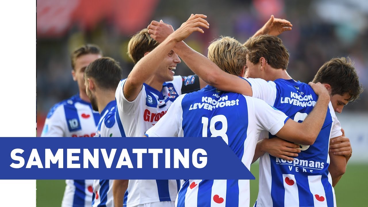 Samenvatting VVV-Venlo - sc Heerenveen (18-19) - YouTube