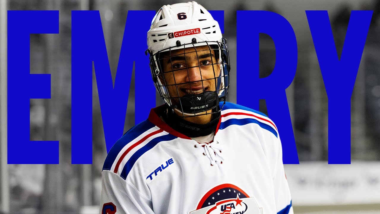 Who is the Rangers First Round Pick: EJ Emery - YouTube