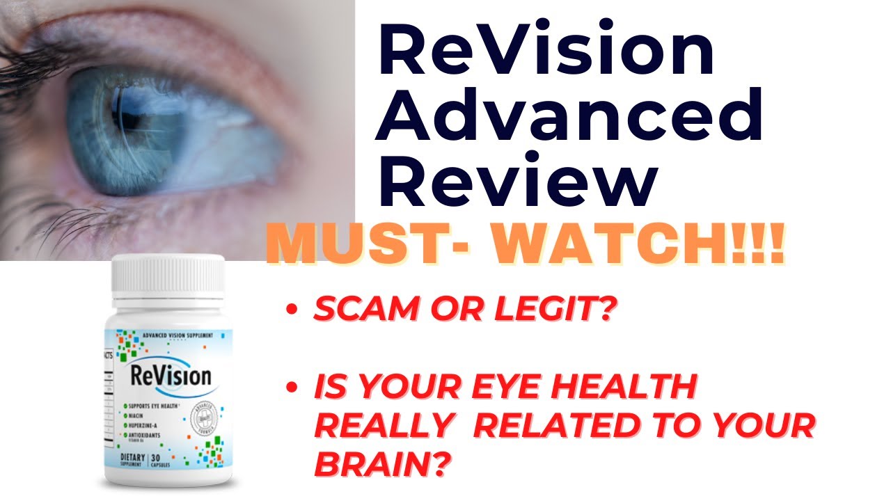 Revision Eye Supplement Review -Legit or Scam? The TRUTH! - Does ...