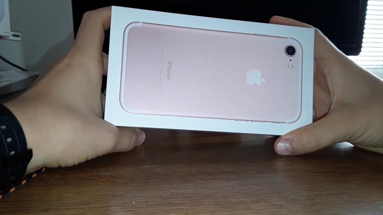 iPhone 7 128GB Unboxing [bad quality] [probably 2000 sub. special ...