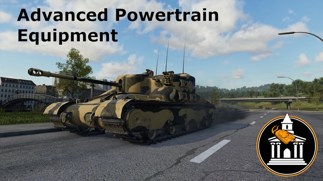 World of Tanks Modern Armor: Advanced Powertrain Equipment - YouTube