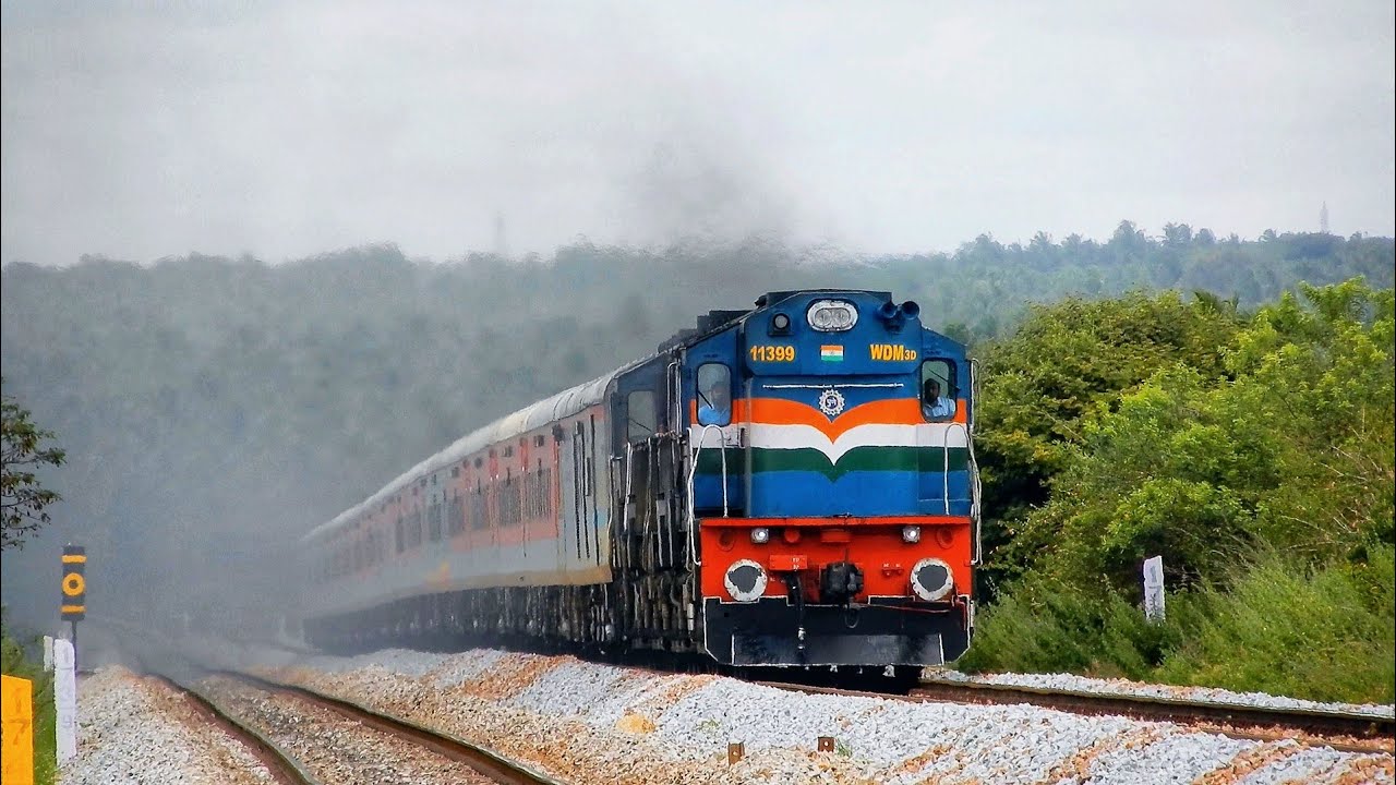 [4K]: 18 in 1 Hi-Speed Diesel powered Trains: SWR Pure Diesel Paradise ...