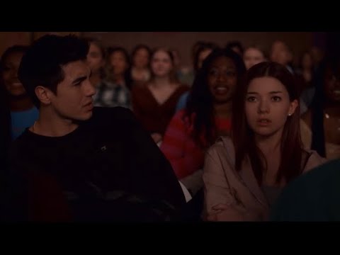 press finds out abby’s been taping her legs | ginny and georgia | 2x8