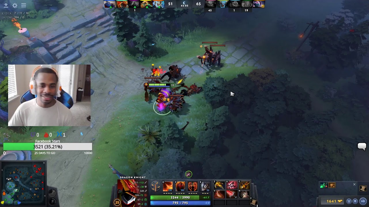 DOTA 2 5v5 Pro Team - YouTube