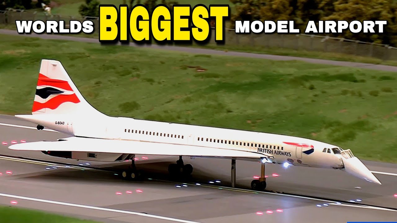 🔥 Worlds BIGGEST MINIATURE AIRPORT ️ Miniatur Wunderland Hamburg ️ Part ...