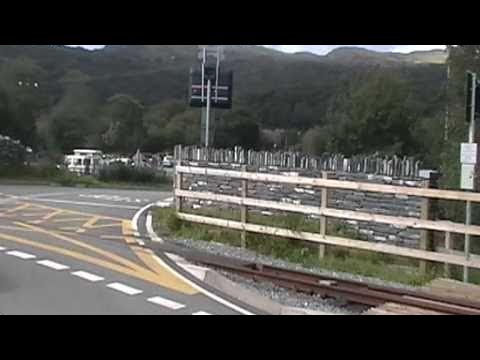 "Lyd" at Pont Croesor, Welsh Highland Railway - YouTube