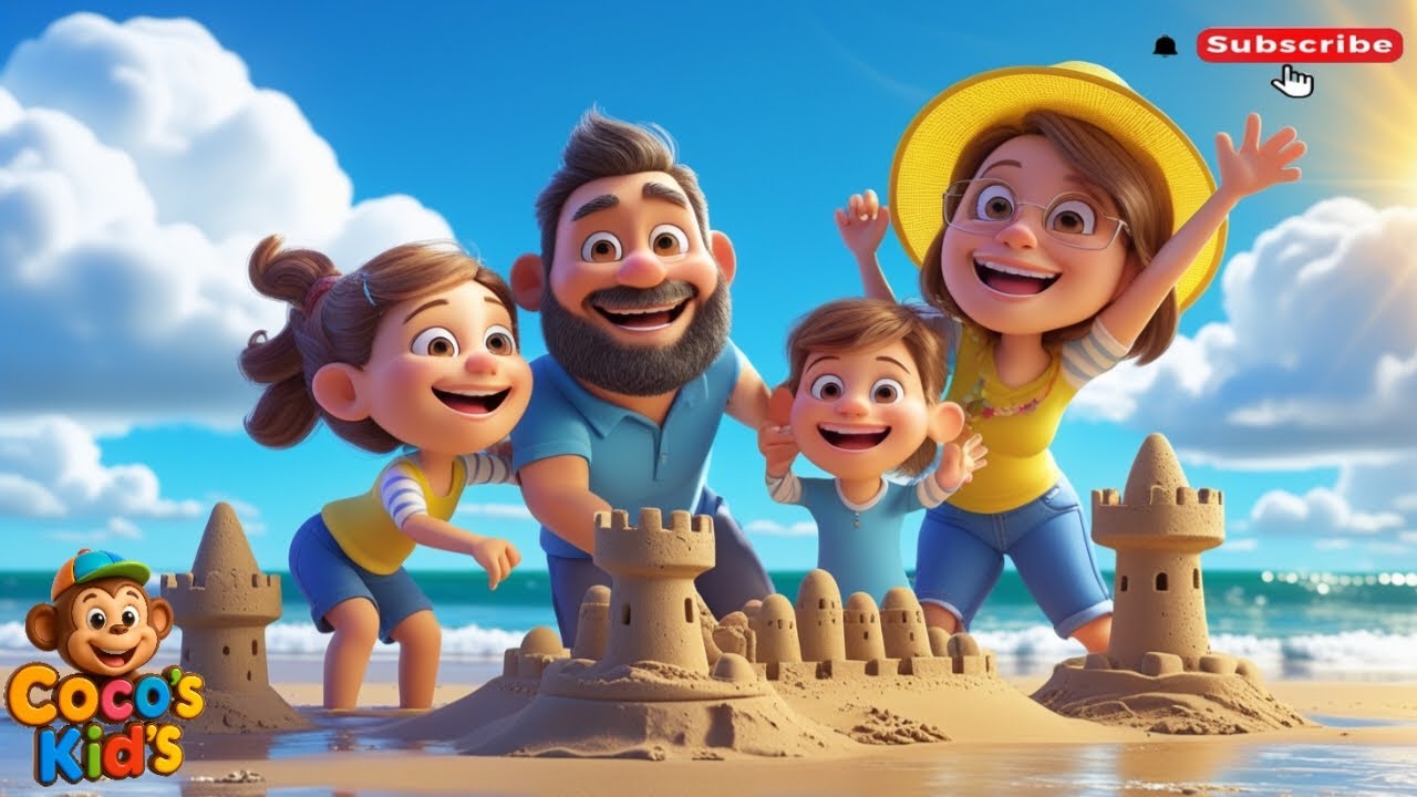 Beach Day song | Coco's kid's Nursery Rhymes & Kid's Song's - YouTube