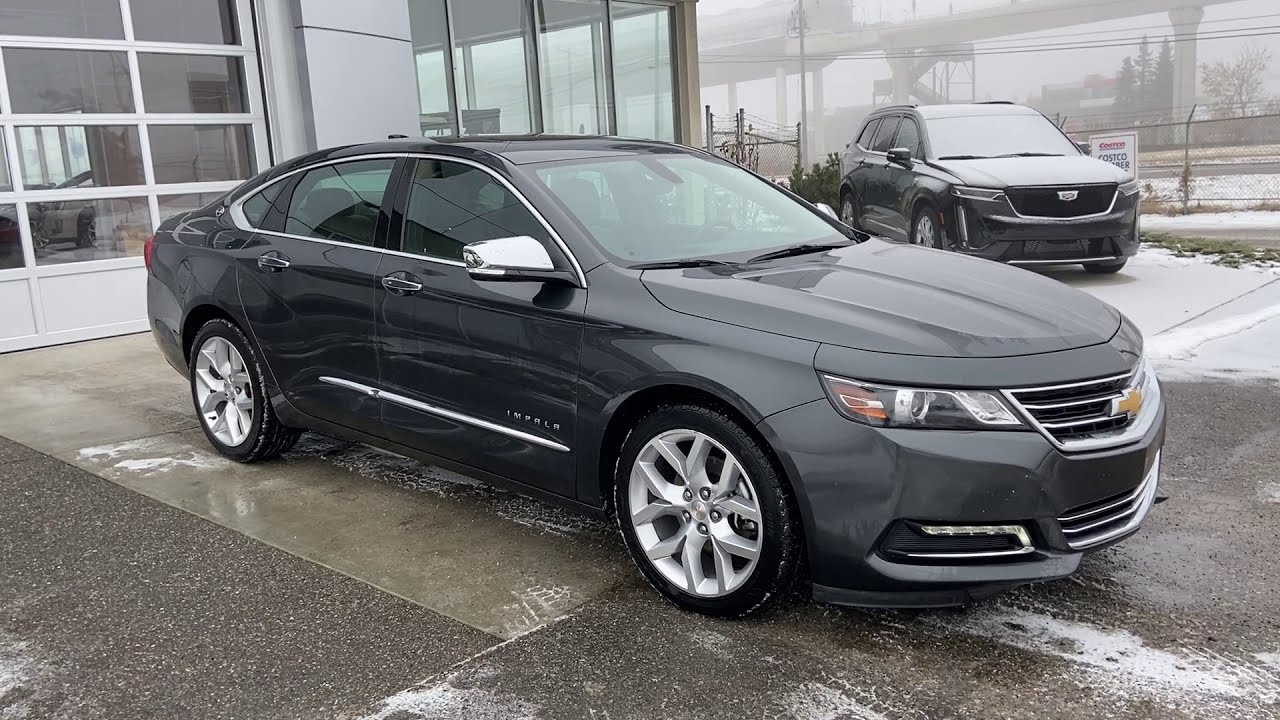 Gray 2019 Chevrolet Impala Premier Review - GSL GM City - Calgary - YouTube