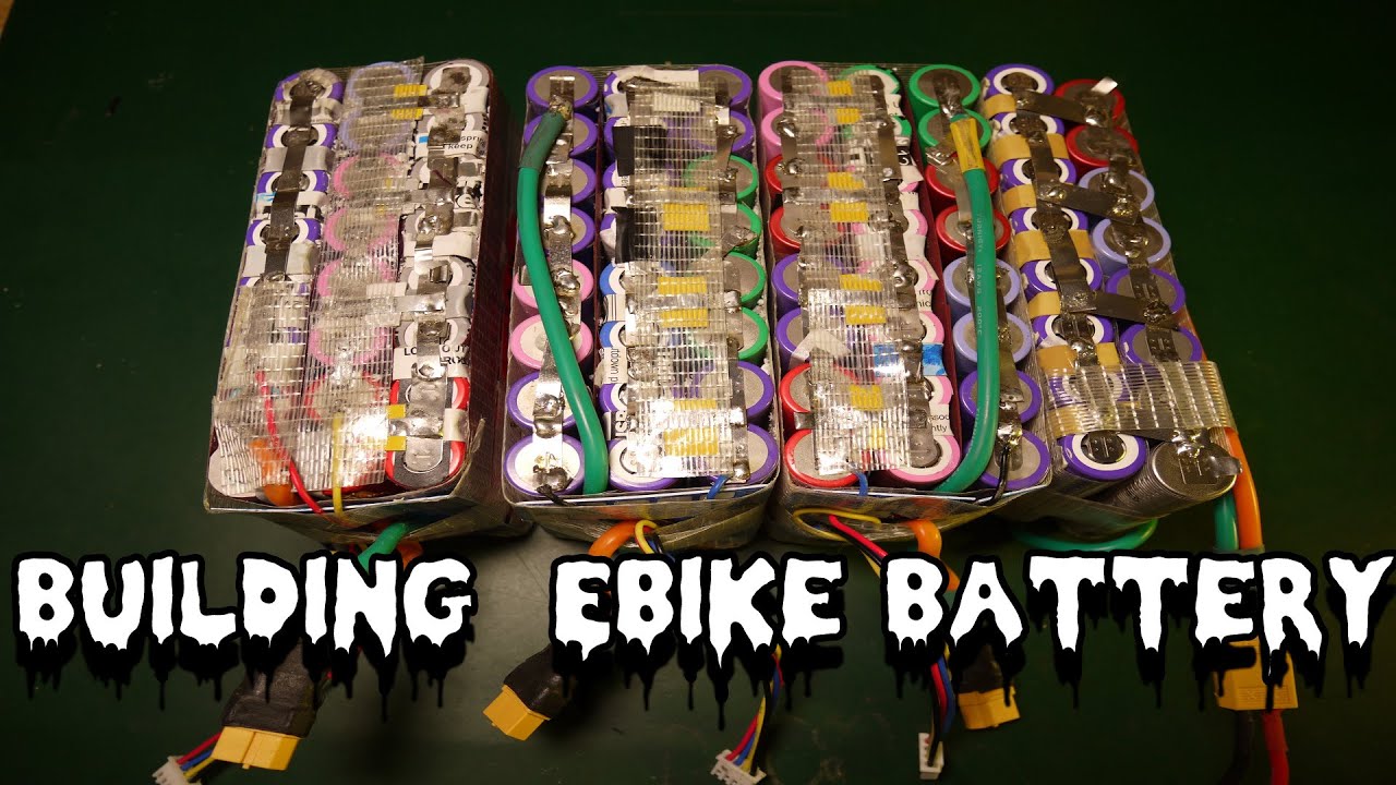 DIY Ebike Battery 18650 Lithium Ion Pt 1 - YouTube