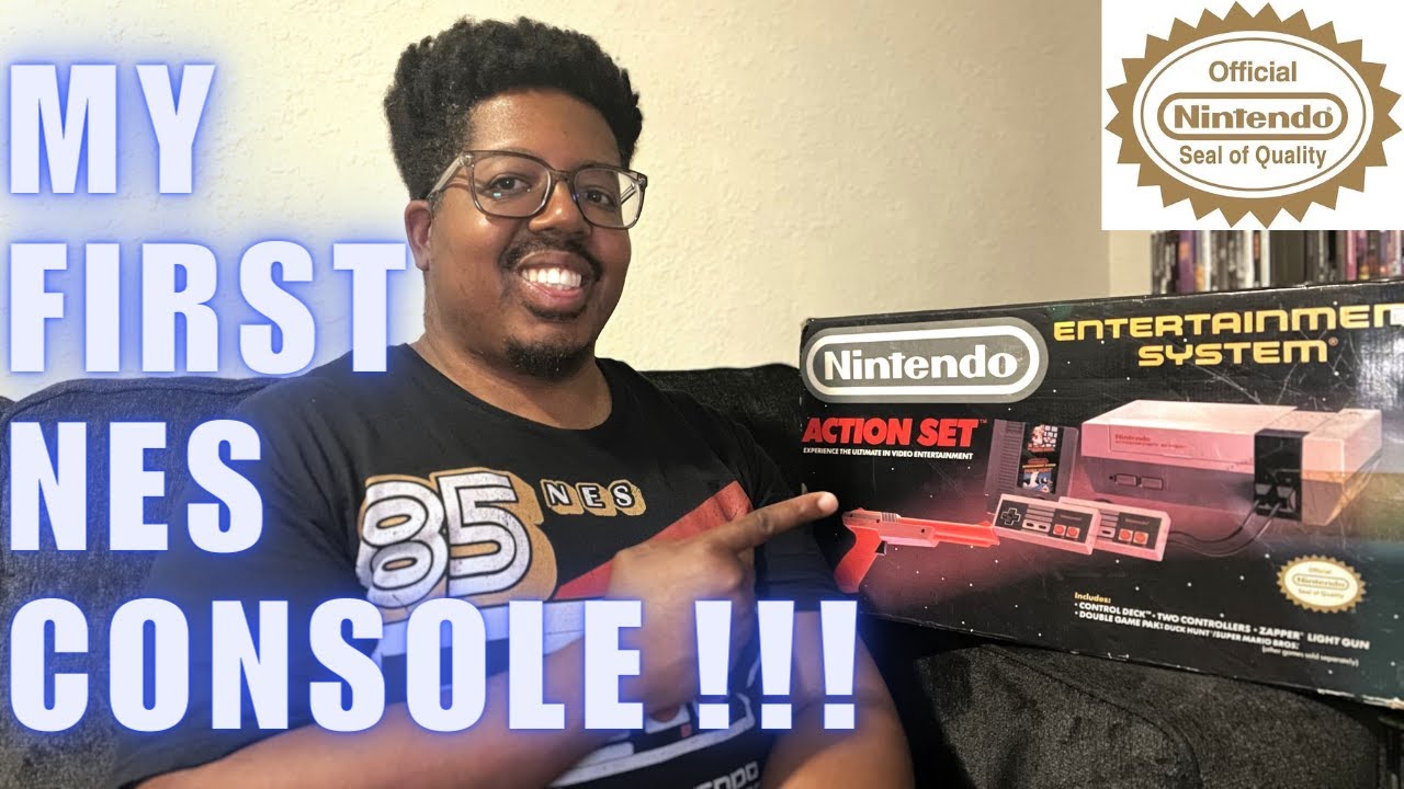 My First NES Console with CLASSIC RETRO Video Games!!! - YouTube