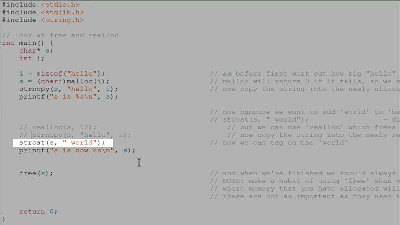 Realloc Memory | C and C++ Pointer - YouTube