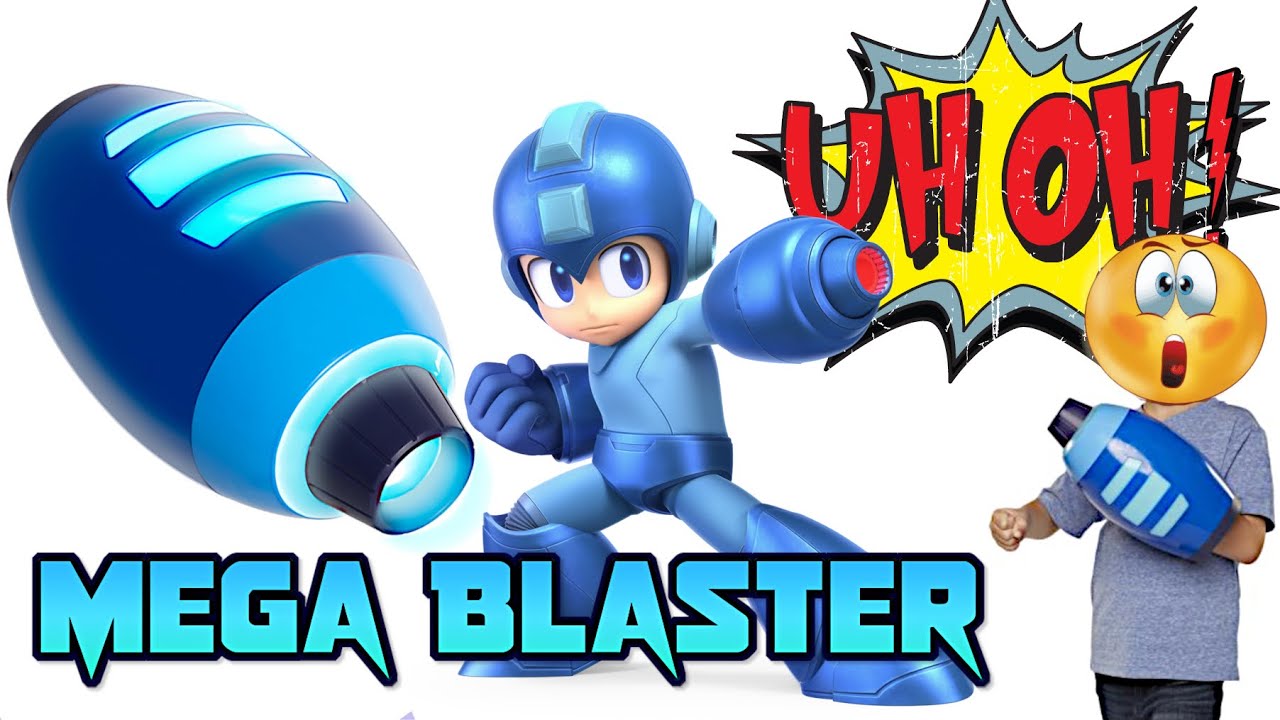 Mega Man MEGA BLASTER Goes CRAZY Enemies ATTACK MegaMan! - YouTube
