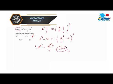 YKS Matematik: Belirli İntegral ve Uygulamaları | ÖSYM Tarzı Sorular