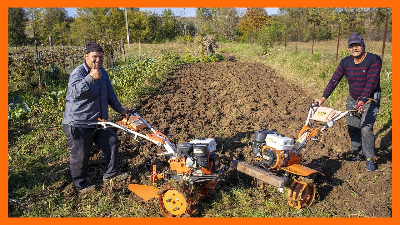 La ARAT cu cele 2 motosape RURIS 731k ACC. Montare, reglaje PLUG și ...