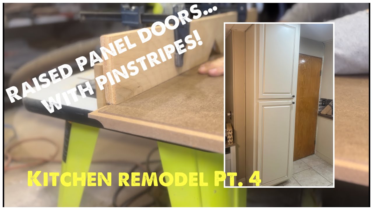 DIY Rail & Stile Raised Panel Cabinet Doors | Kitchen Remodel Pt. 4 ...