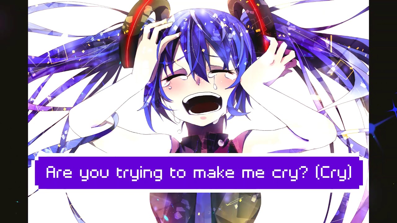 Nightcore~ Cry by Ashnikko (Lyrics) - YouTube