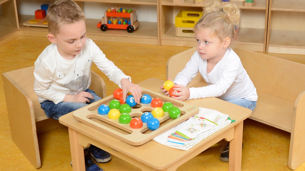 Jumbo Wooden Ball Game by Masterkidz - YouTube