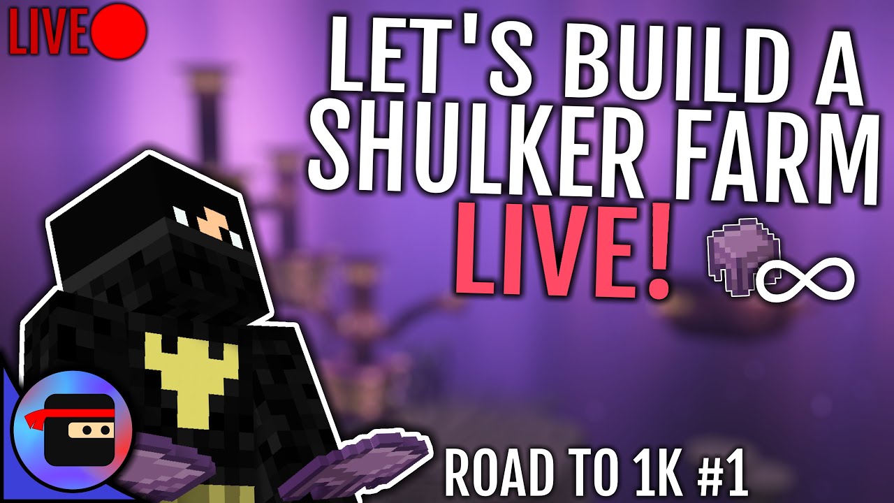 Let's Build a SHULKER Farm in Survival! (Road to 1K #1) | Minecraft ...