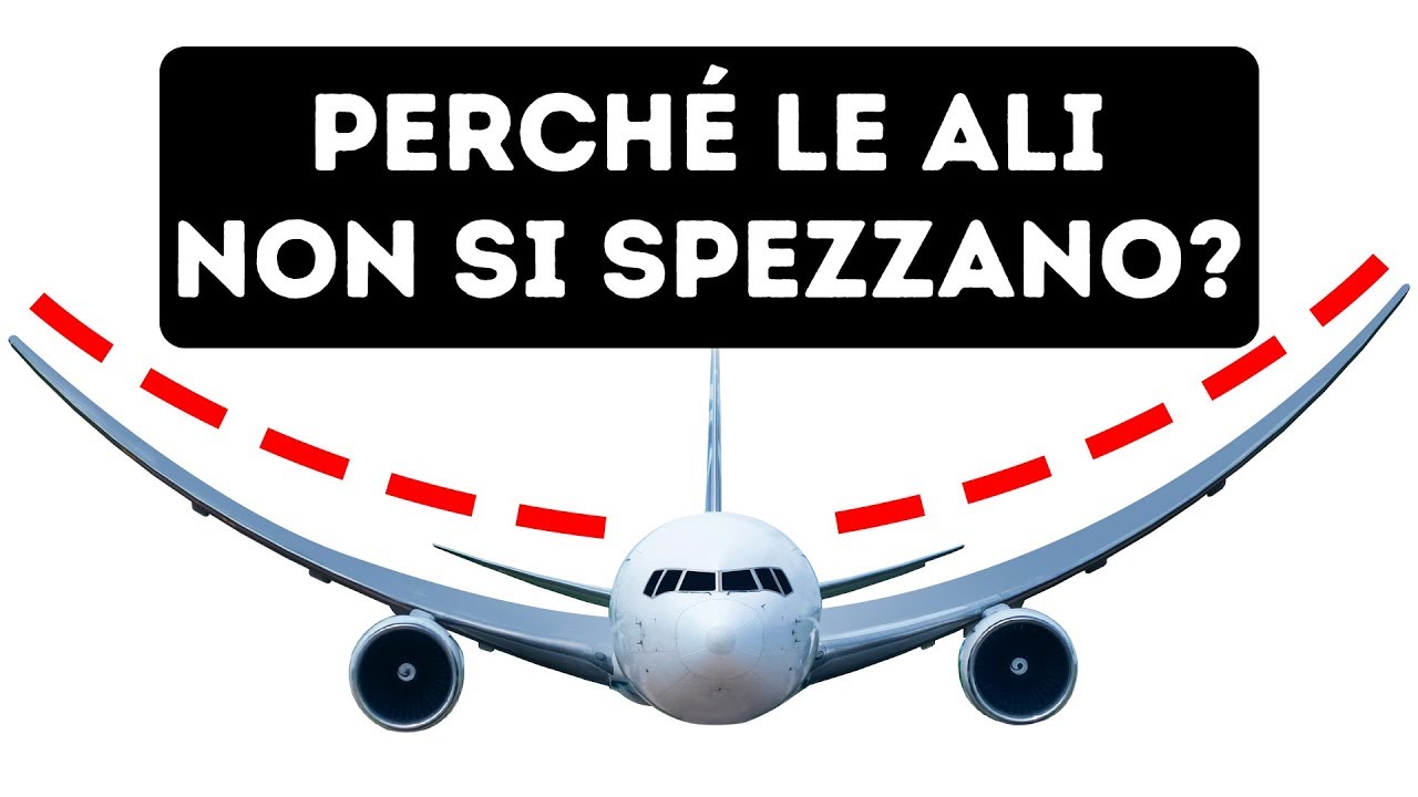Perché le ali degli aerei non si spezzano - YouTube