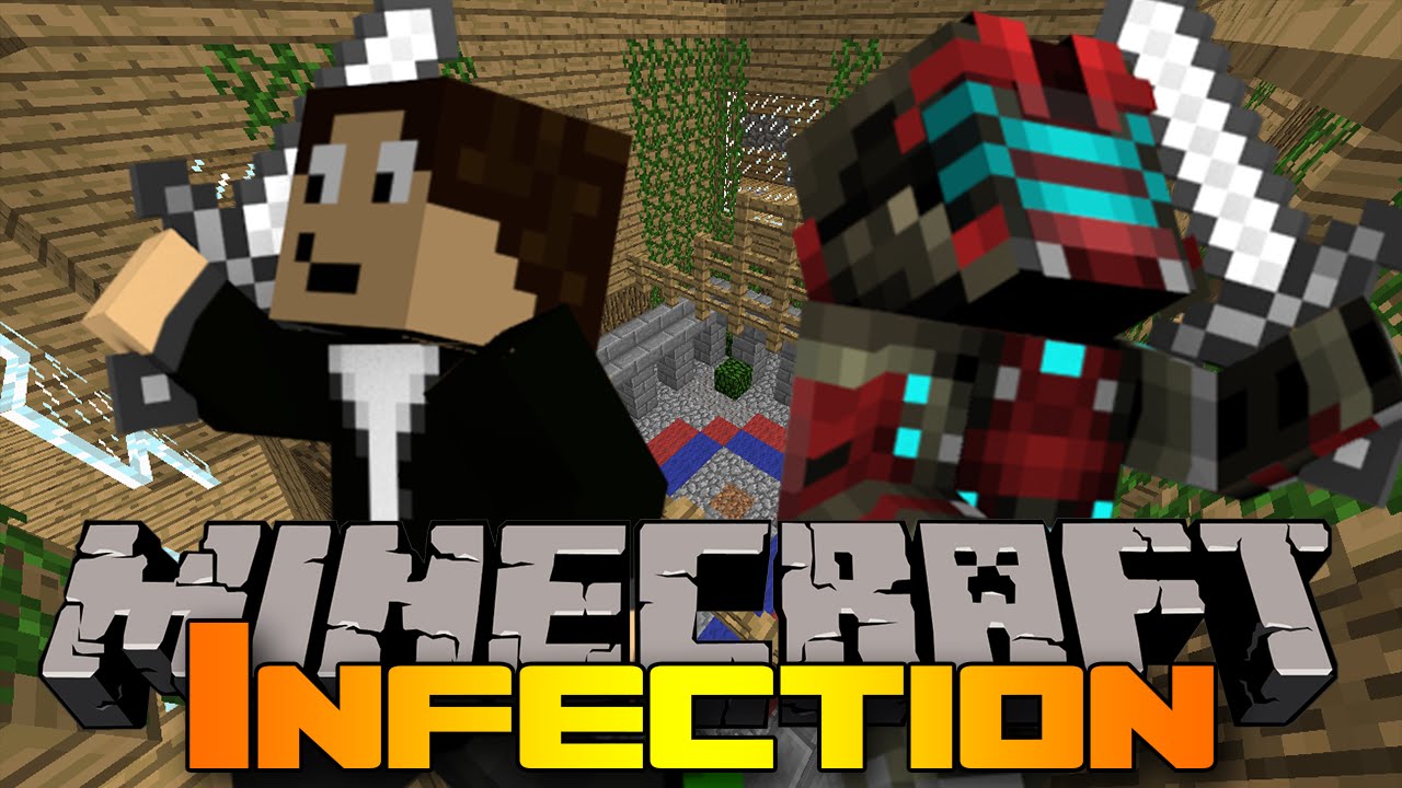 [9,6K Special] Minecraft Mini-game: Infection! - YouTube