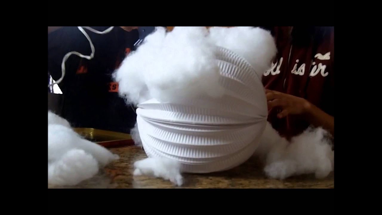 DIY Cloud Lantern - YouTube