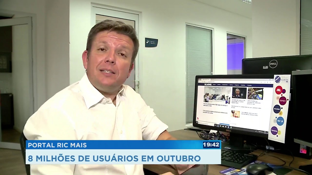 Portal RIC Mais 8 milhões de usuários em outubro - YouTube