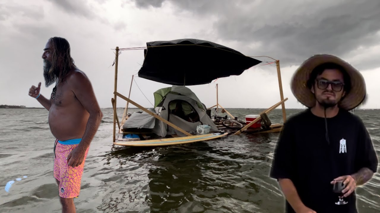 We Live On A Raft In Florida pt.1 - YouTube