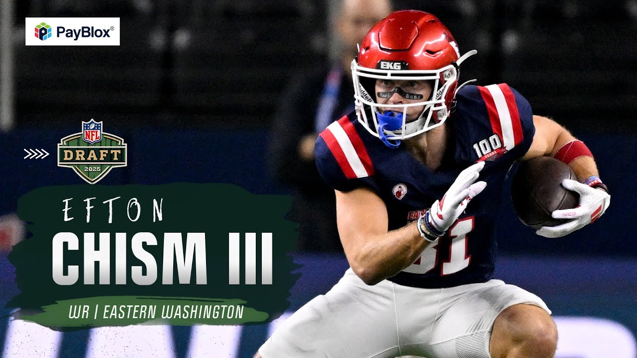 2025 NFL DRAFT HIGHLIGHTS: Efton Chism III | WR | Eastern Washington ...