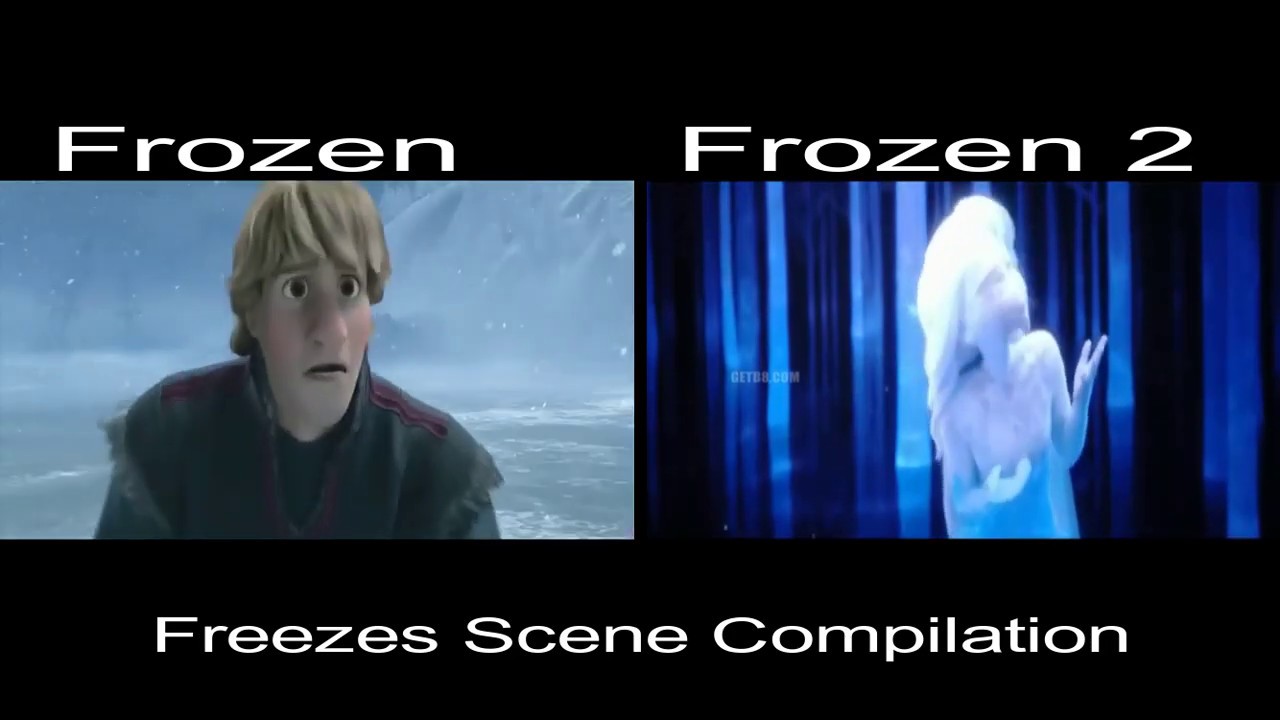 Frozen & Frozen 2 Freezes Scene Compilation! - YouTube