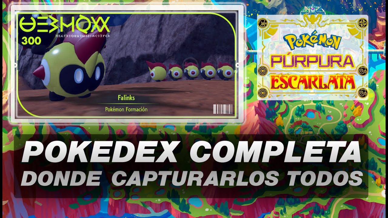 300 Pokedex Paldea - Falinks (Donde y Como Capturarlo) - Pokémon ...