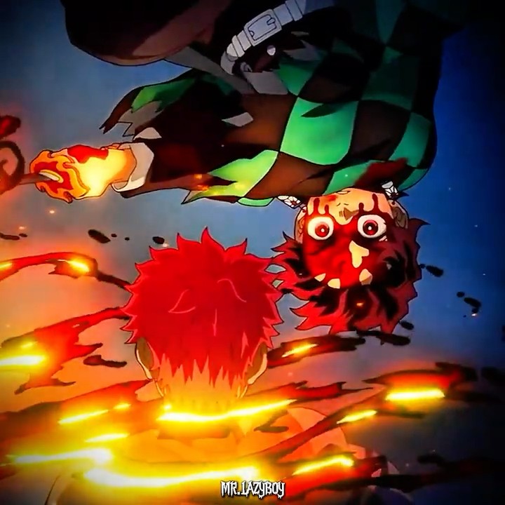 Tanjiro beheaded Akaza🥶💀#demonslayer #kny #tanjiro #akaza #giyu #trend ...