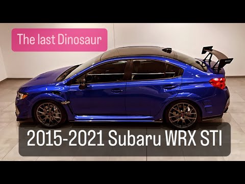 WRX STI - The Last Dinosaur - a look back at the Final Generation - YouTube