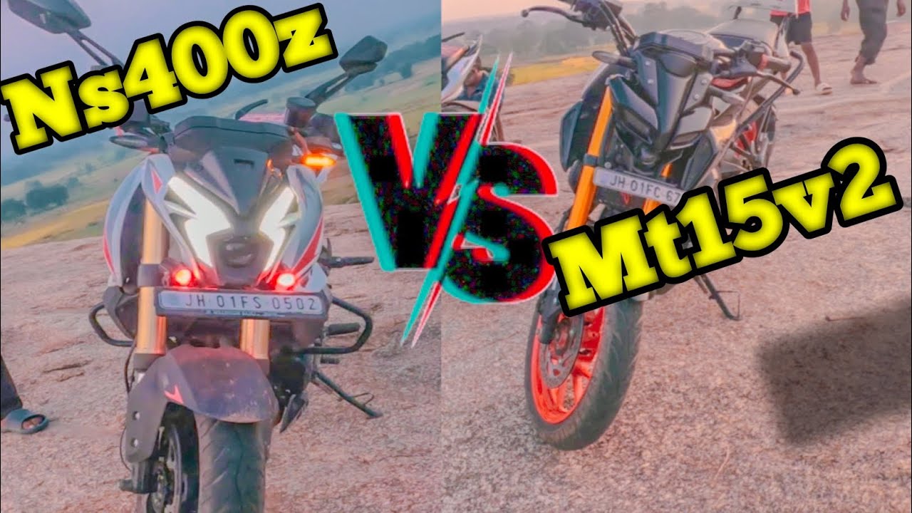 Ns 400z VS Mt15 Review Video new ll Ns400z Video new ll MT 15 Video new ...