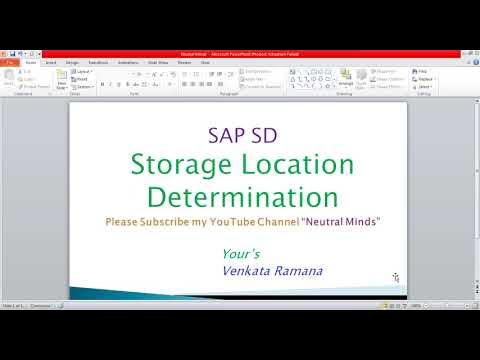 SAP SD Storage Location Determination full class with configuration ...