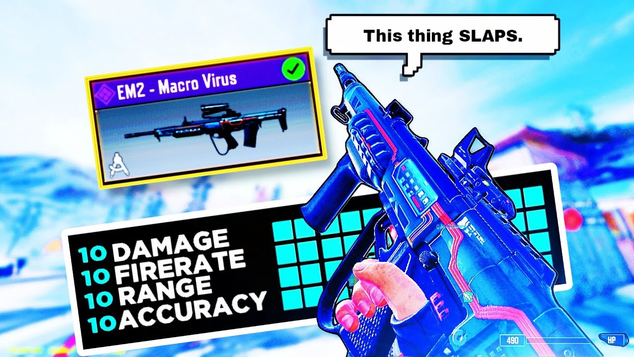 Best 2 - SHOT Build For The EM2 In Call Of Duty Mobile Season 2 (2025 ...