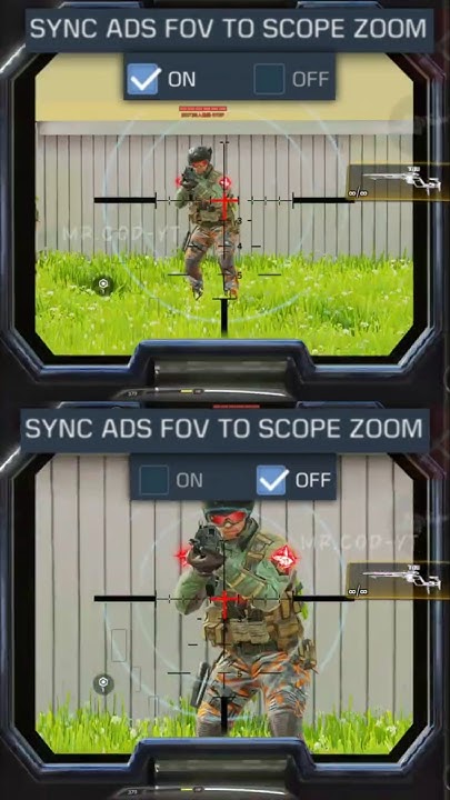 Sync ADS FOV💪Pro Settings in CODM BR💯🔥Codmobile🤕CODM Pro Setting #shorts #codmbr #codm #ff # ...