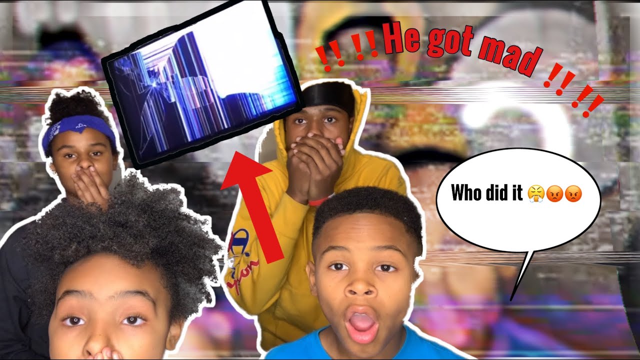 Broken tv prank on dad (he gets hot‼️) - YouTube