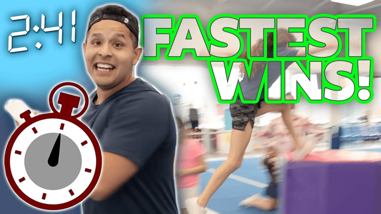 FASTEST TIME WINS WHATEVER THEY WANT! - YouTube