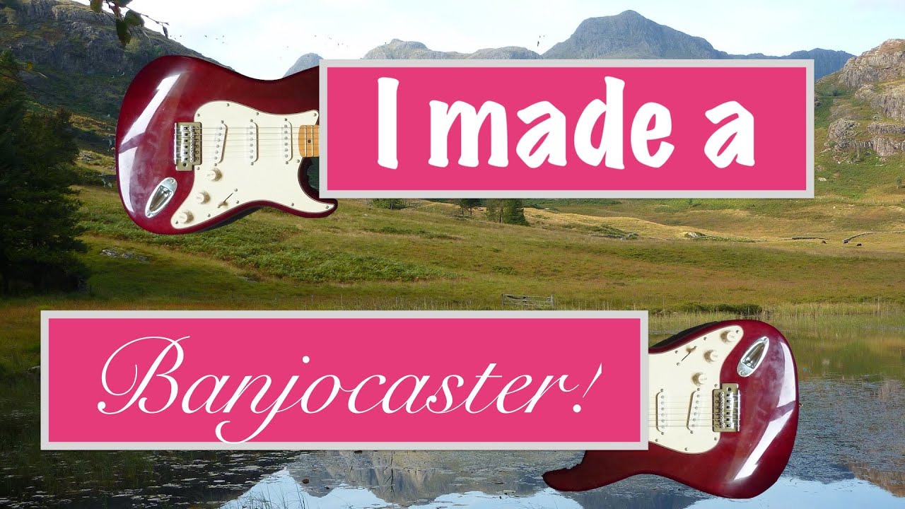 I Made A Banjocaster! - YouTube