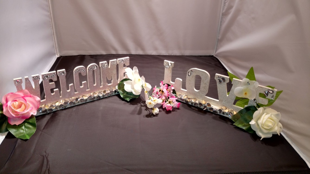 DIY Bling Wedding Signs/Part 1 - YouTube