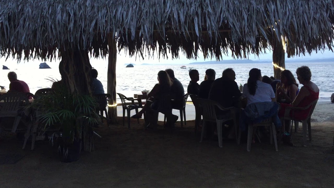 Live music at Bambu Sunset Bar La Manzanilla, Mexico - YouTube