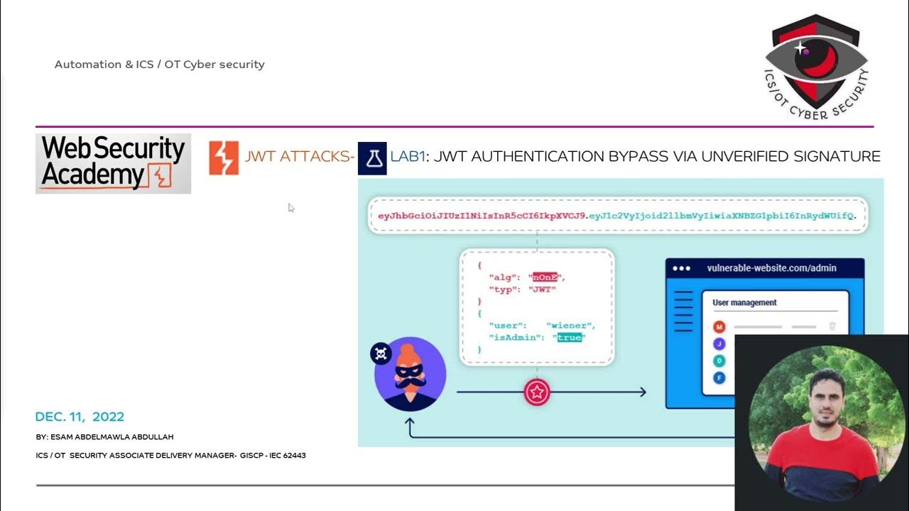 Web Security Academy -Portswigger| Lab:1 JWT authentication bypass via unverified signature ...