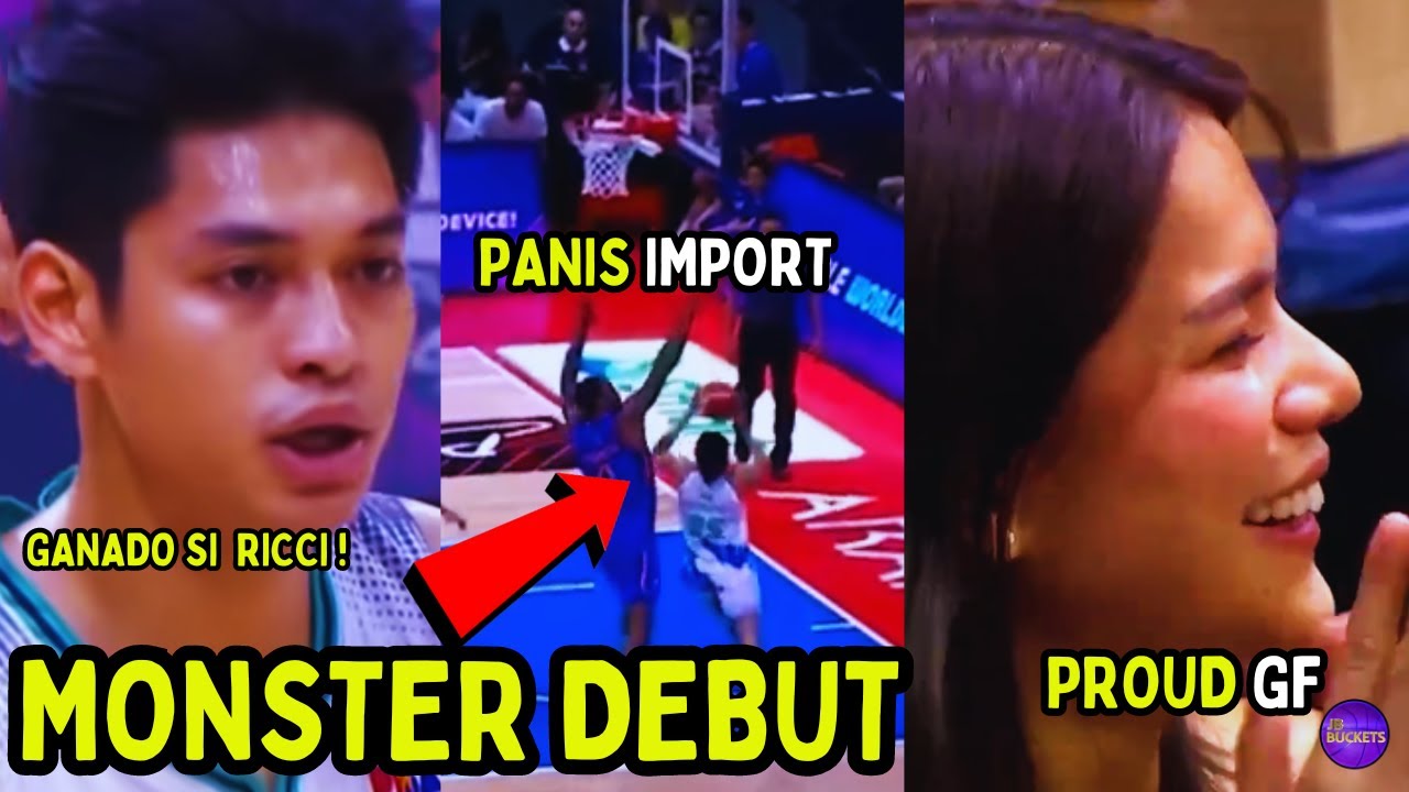 Ricci Rivero PBA DEBUT! Nagpakitang Gilas Agad | Phoenix vs N-lex - YouTube